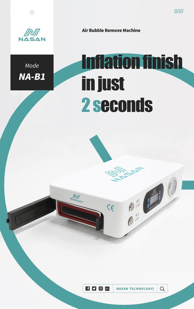 NASAN NA-B1 Bubble Removing Machine | Oriwhiz.com | ORIWHIZ