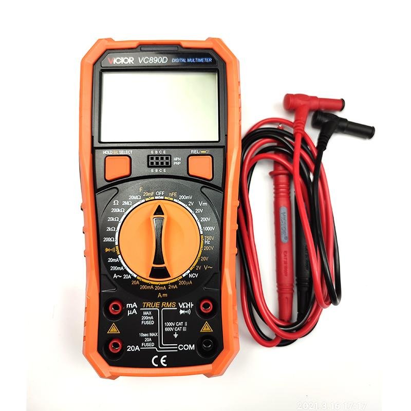 VC890D 5-in-1 industrial true rms protect digital multimeter | Oriwhiz ...